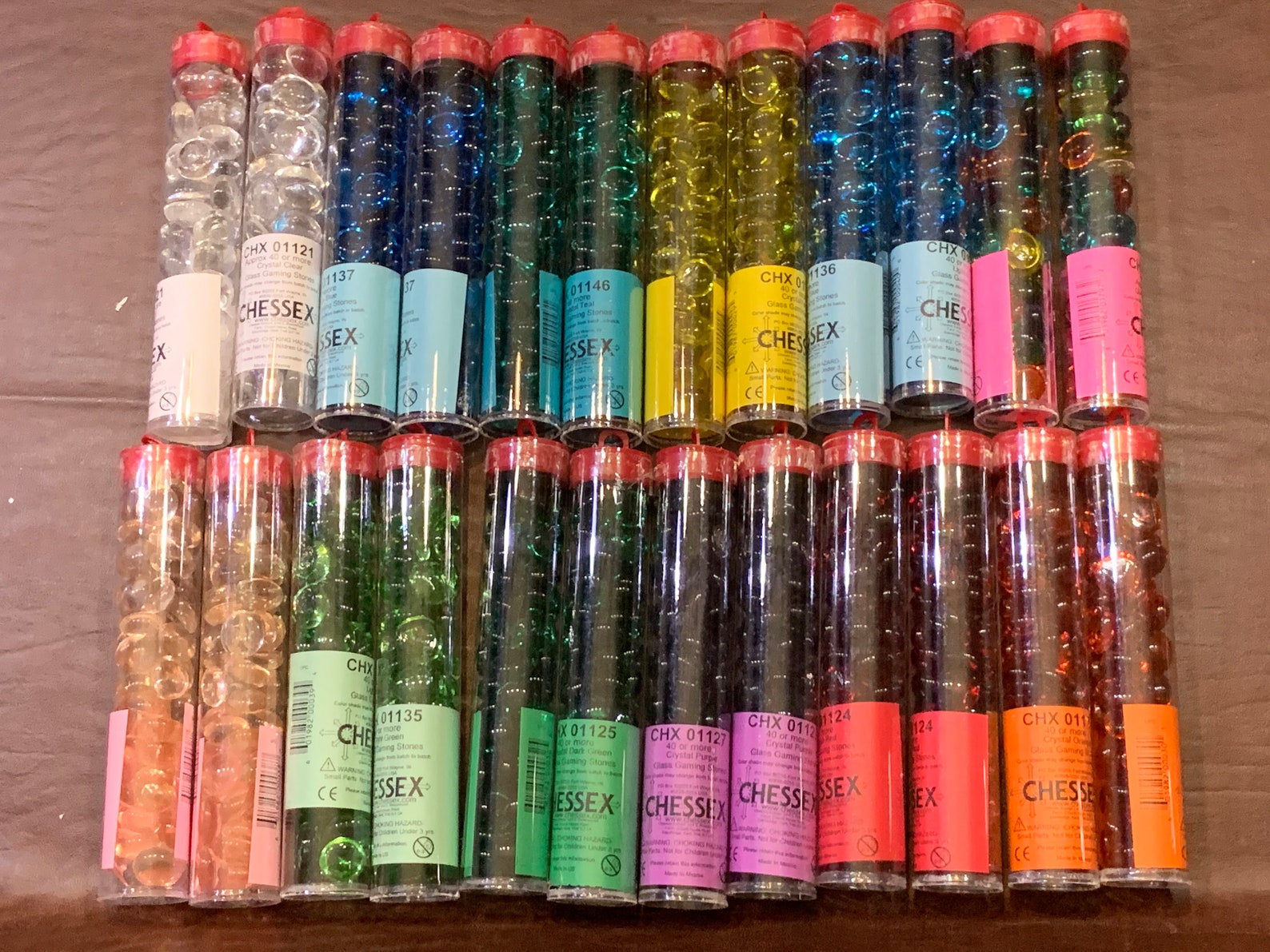 Clear Glass Gaming Stones Counters for Tabletop RPG, Card, and Board ...