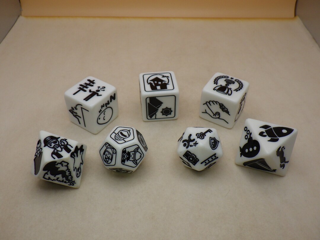 Story Time Dice, Create Your Own Adventure Storytelling Large Dice ...