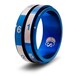 Double 6-sided (2D6) Dice Random Number Spinner Ring BLUE Tabletop RPG ...