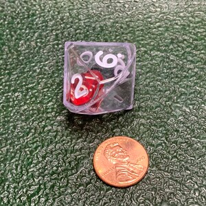 Double D10 - Small Ten in Large Ten Dice - RPG Tool Tabletop Roleplay ...