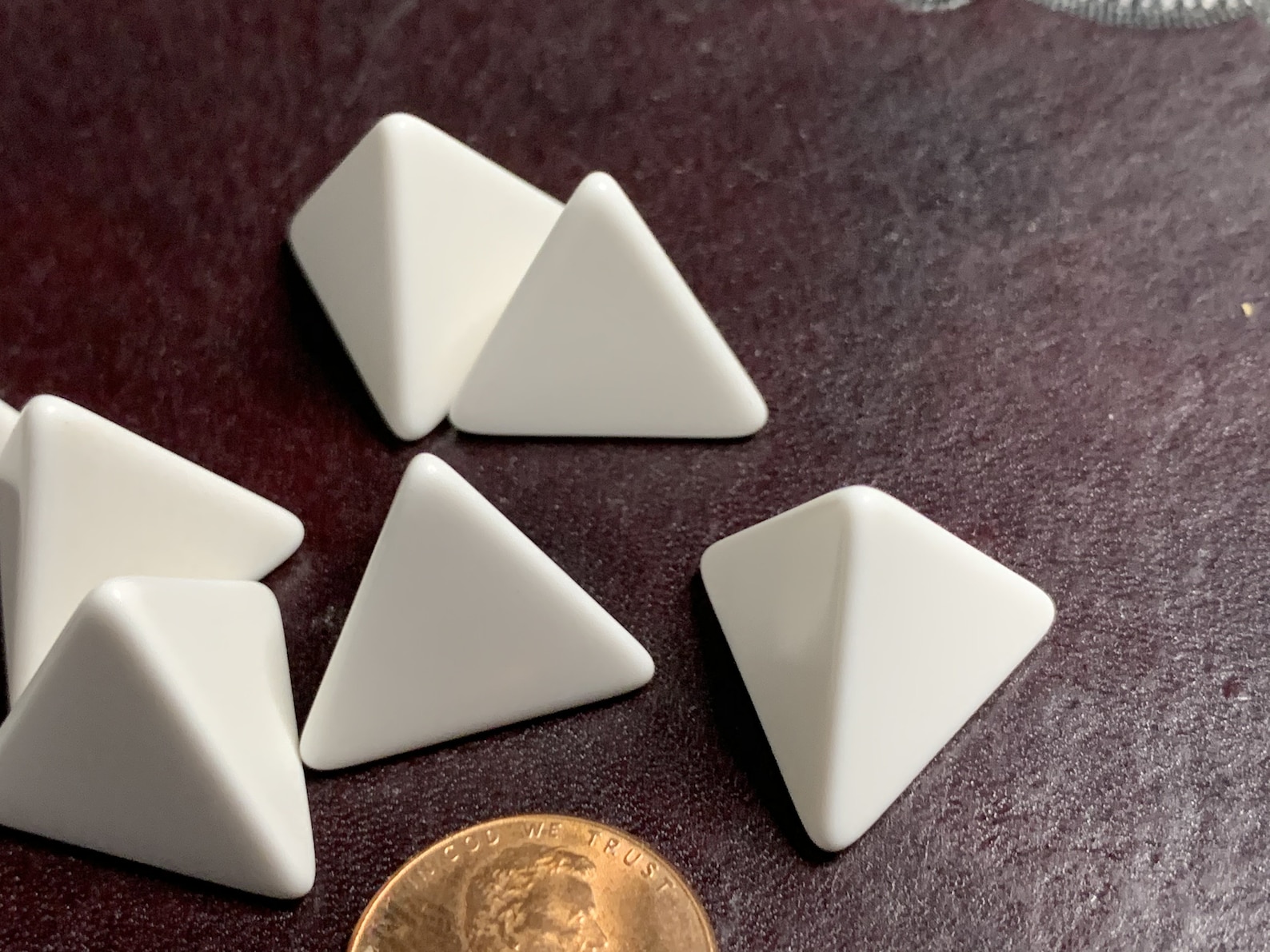 10D4 10 Four Sided 16mm Blank White Dice RPG Tool Tabletop - Etsy