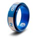 6-sided d6 Dice Random Number Spinner Ring Blue - Etsy