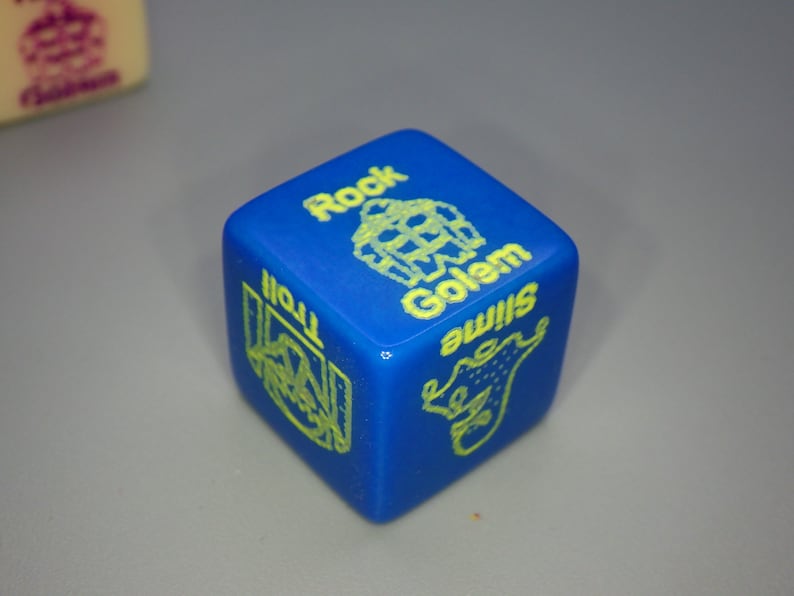 Custom RPG Fantasy Monster Die V3 16mm Mosquito Skunk Troll - Etsy