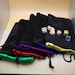 Large Velvet Dice Bag / Satin Lined RPG Pouch / DND Accessories ...