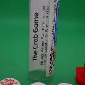 Crab Dice Game - Instructions With 5 Dice - RPG Tool Tabletop Roleplay ...