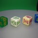 Custom RPG Fantasy Monster Die V3 16mm Mosquito, Skunk, Troll, Slime ...