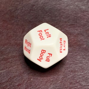 Hit Location D12 (twelve Sided) Die Dice Critical Fumble 28MM - RPG ...
