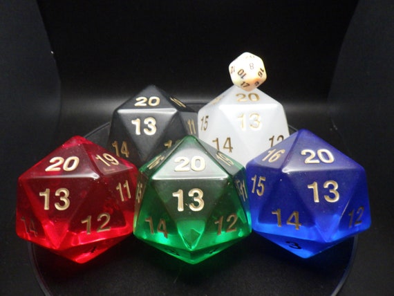 D20 Dice Size