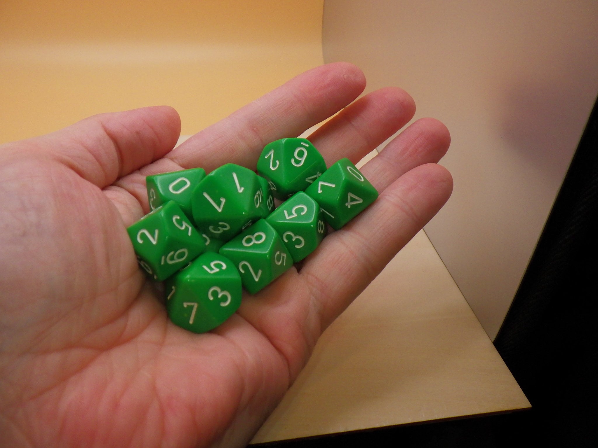 16mm Dice 10d10 (ten Ten-sided)- Multiple Color Options - RPG Tool ...