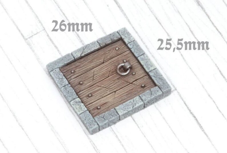 Trapdoors Set 1 4 Miniatures Figures RPG Tabletop Roleplay - Etsy