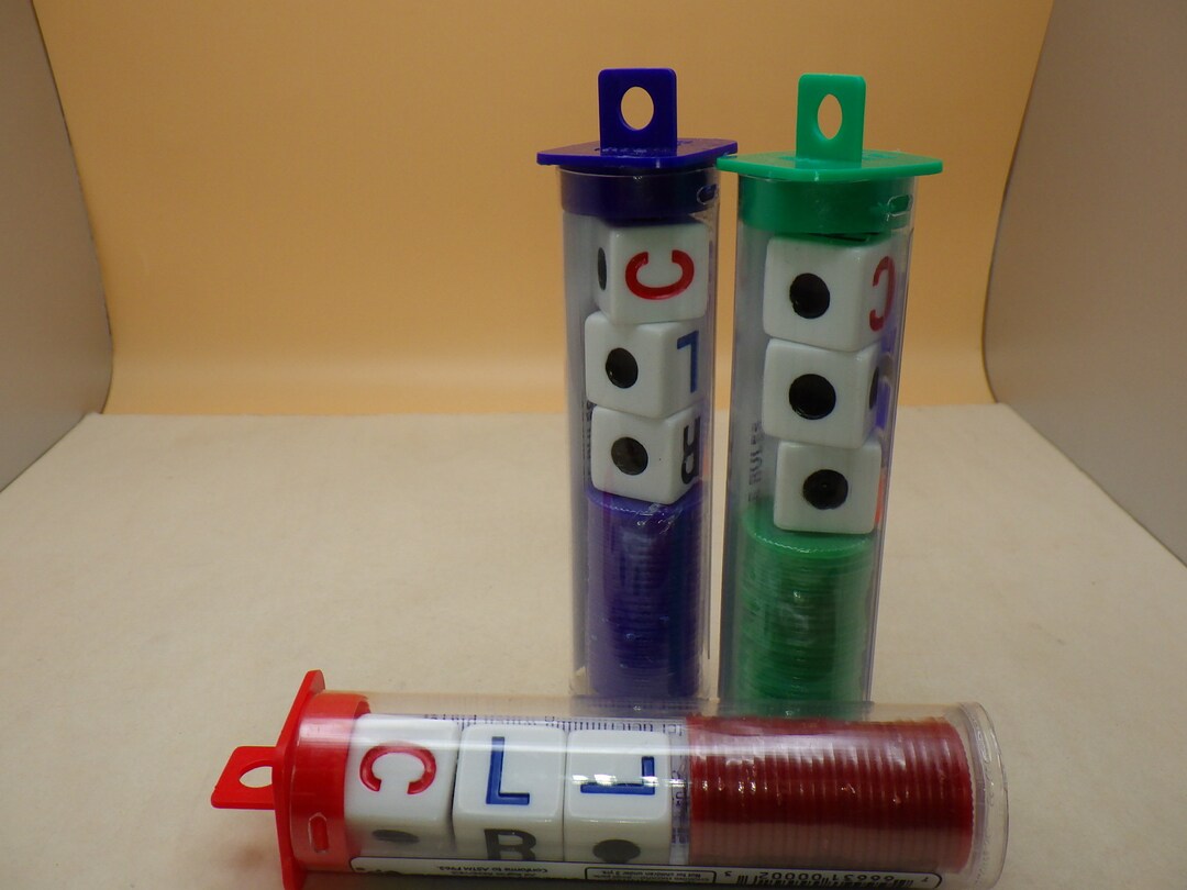 LCR Dice Game - Instructions With 3 Dice & Chips - Tabletop Roleplay ...
