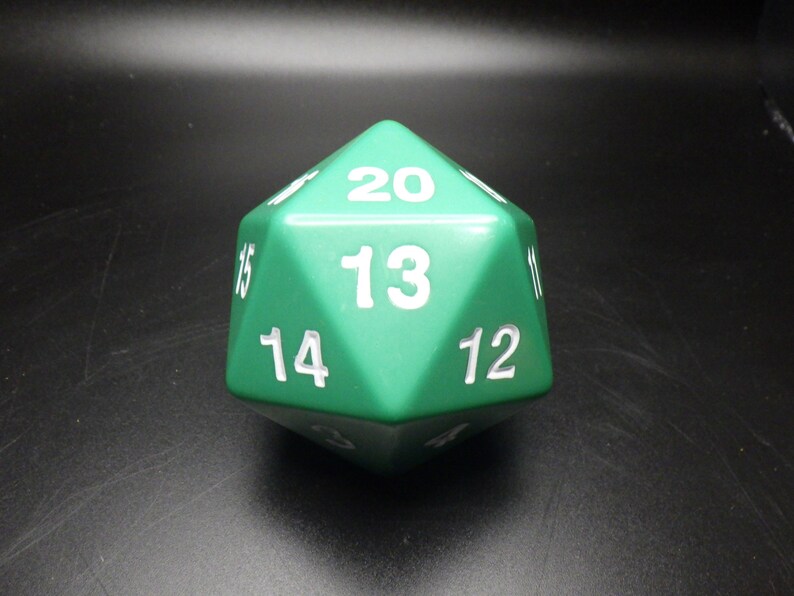 Huge 55mm D20 Countdown Die Extra Large Giant Twenty Sided | Etsy