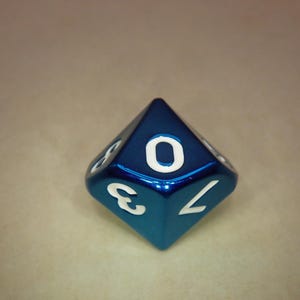 Metal Blue 16mm 7 Die Polyhedral Dice Set (or Individually) - RPG Tool ...