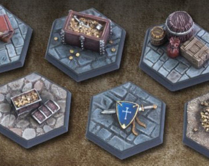 Game Marker: Loot Marker Miniatures Figures RPG Tabletop - Etsy