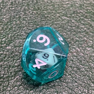 Double D10 Polyhedral Dice | Inception Die / Small Ten Inside Large ...