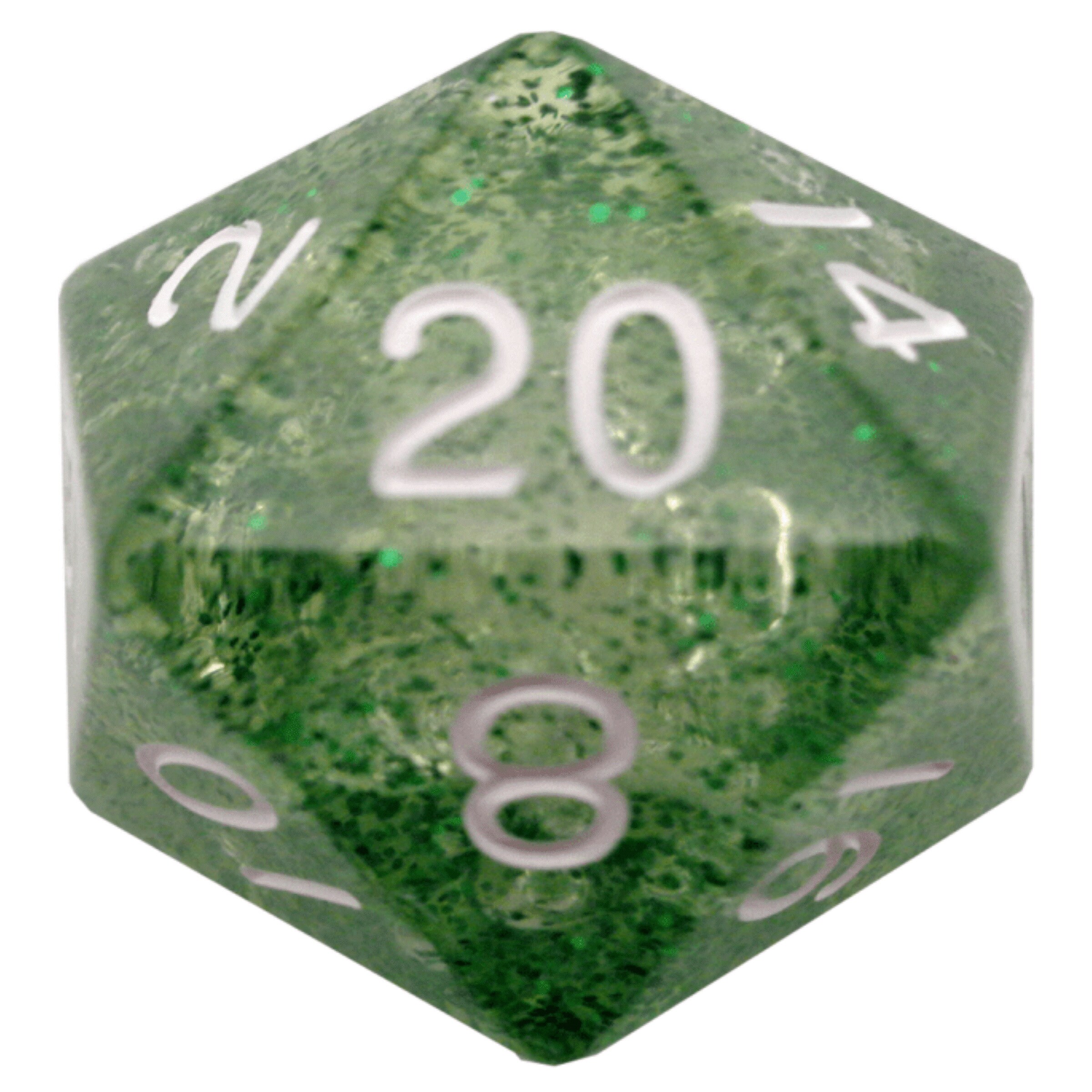 Ethereal Green 35mm Mega Acrylic D20 Die RPG Tabletop Gaming - Etsy
