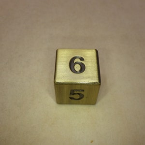 Metal Antique Gold 16mm Polyhedral Dice Set (or Individually) - Etsy