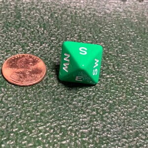 Compass Dice Direction Die D8 (eight Sided) - Choose Your Color - RPG ...