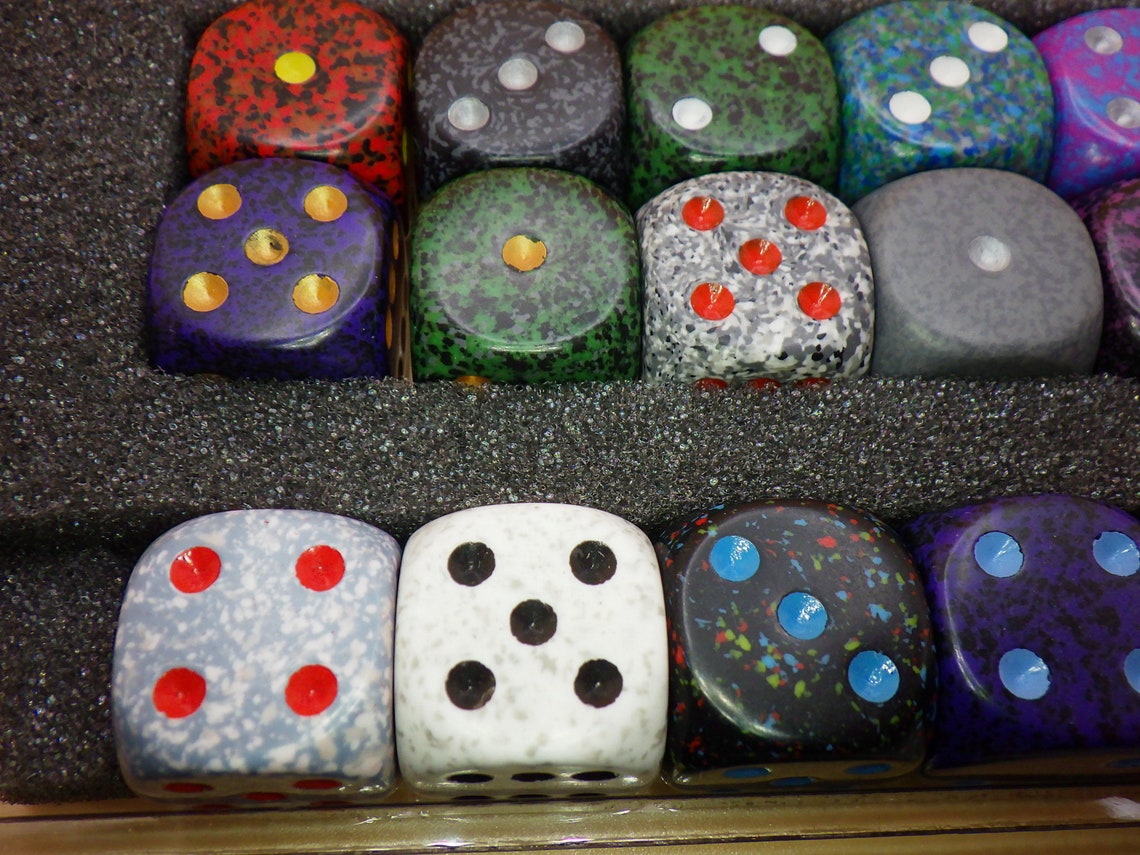 16mm Dice Reference Pack Packet Catalog Tabletop RPG CCG - Etsy