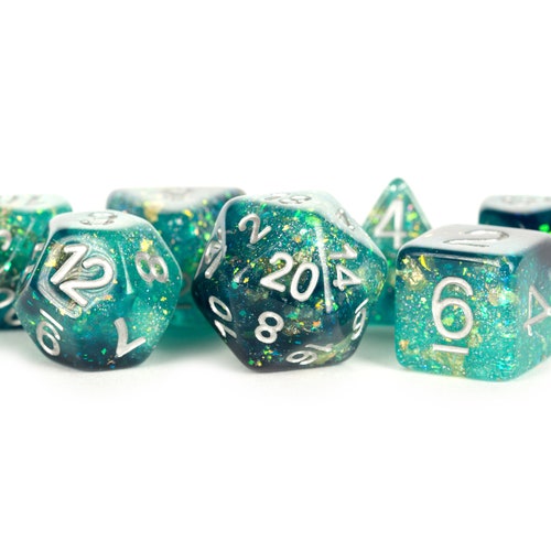Unity 7 Die 16mm Resin Polyhedral Dice Set RPG Tool Tabletop - Etsy