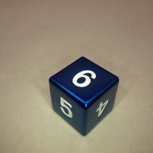 Metal Blue 16mm 7 Die Polyhedral Dice Set (or Individually) - RPG Tool ...