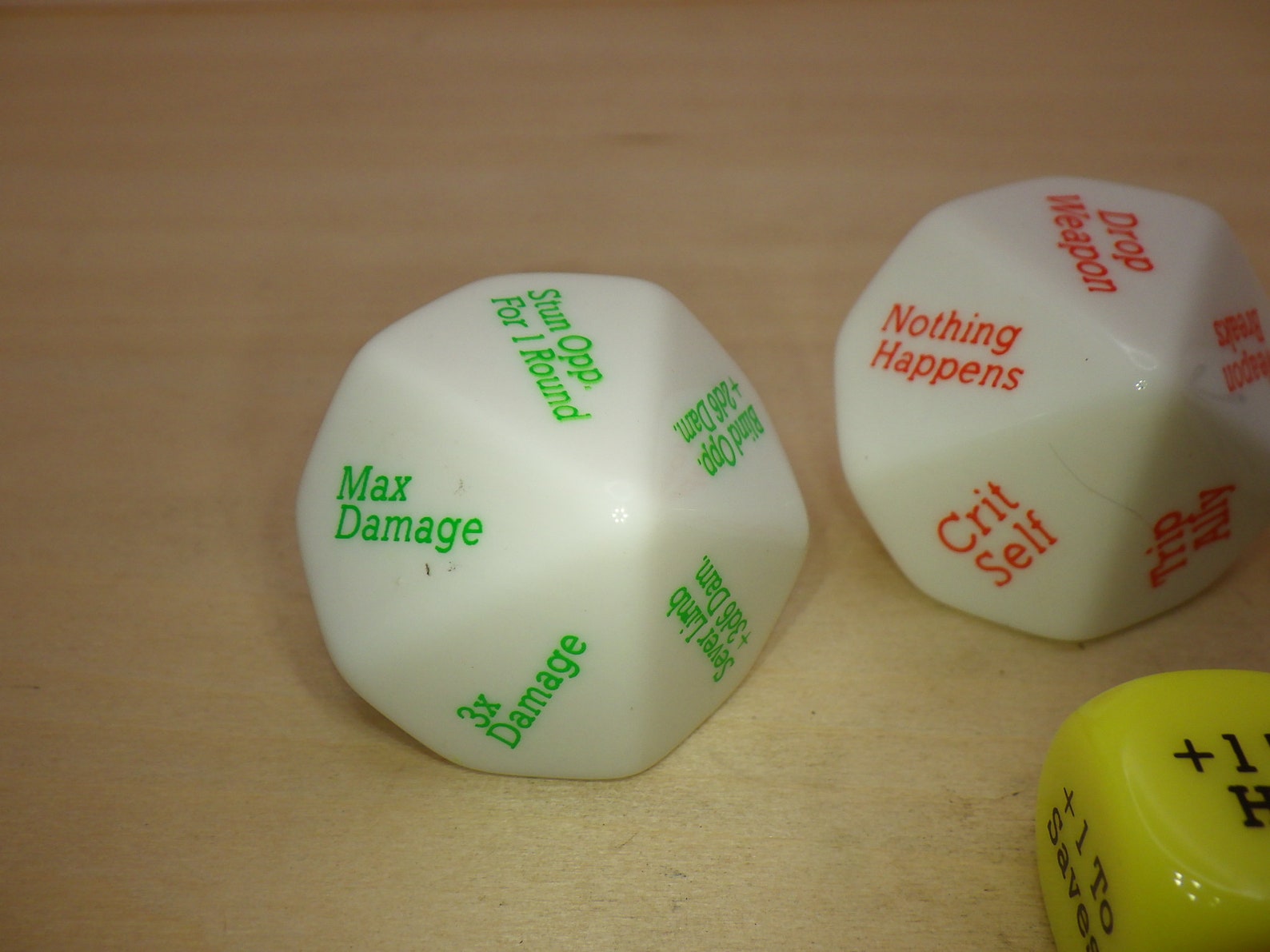 RPG Critical Hit and Fumble Dice Tabletop Gaming Game Roll - Etsy