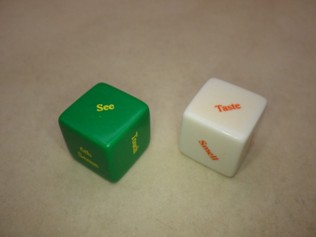 Six Senses Custom D6 Die 16mm - Gaming RPG Dice Roleplay CCG Board ...