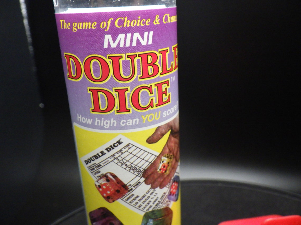 Double Dice Game Instructions with 5 Dice Tabletop Gaming | Etsy