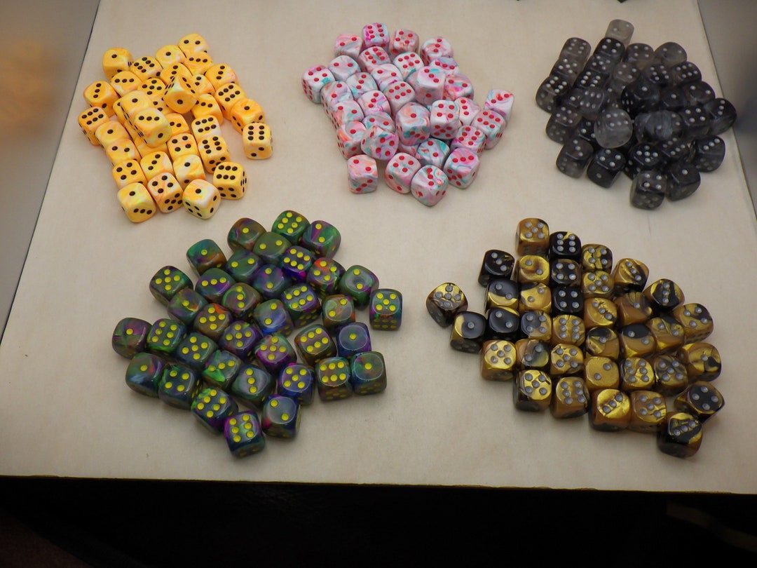 12mm 36D6 Die Block - Style of Choice Dice Set - RPG Tool Tabletop ...