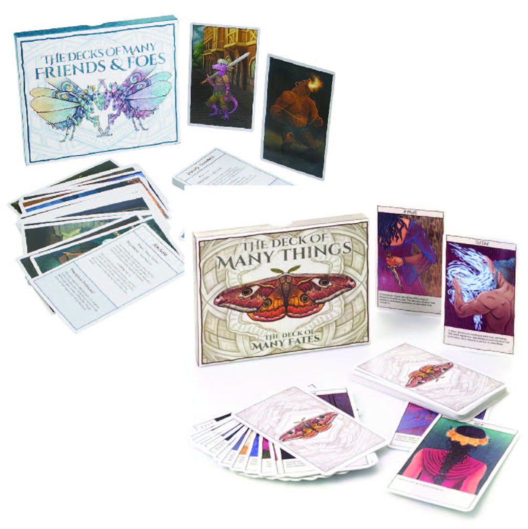 The Decks of Many Things, Many Fates OR Friends & Foes Cards - Roleplay ...