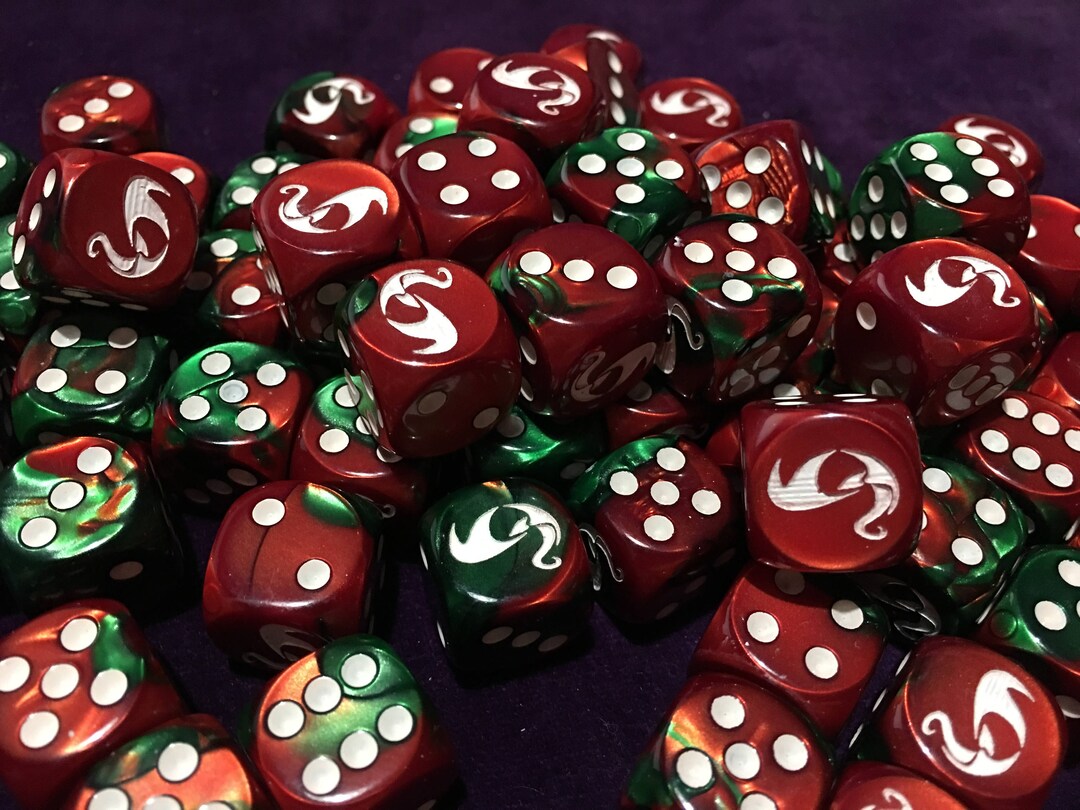 UDIC D6 Logo Customized Dice - 2017 Yule Version! - Etsy