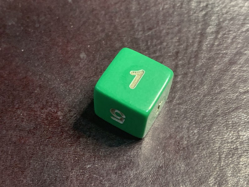 Four Leaf Clover St. Patrick's Custom D6 16MM Dice RPG - Etsy