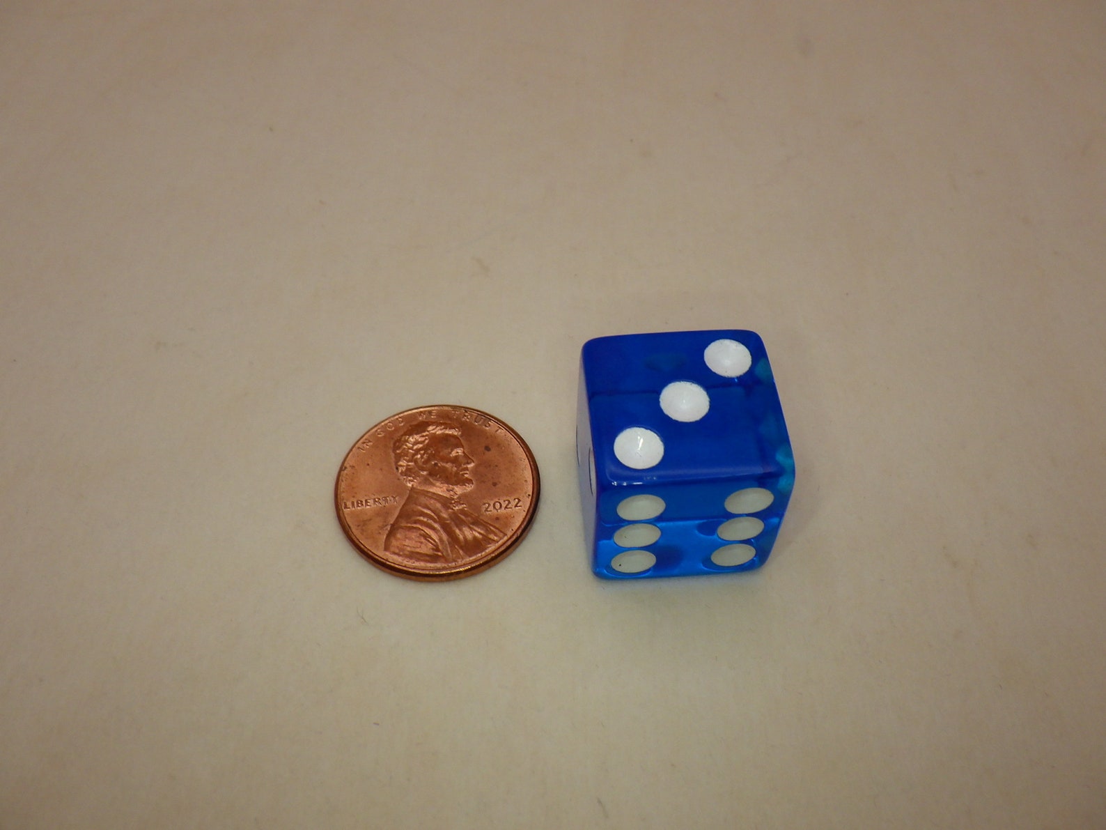 Transparent Blue D6 – Large Six-sided Die (slightly Larger Than ...