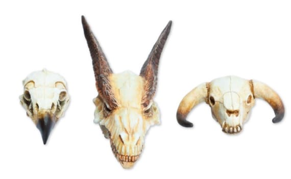 Monster Skull Set 3 Miniatures Figures RPG Tabletop Roleplay | Etsy