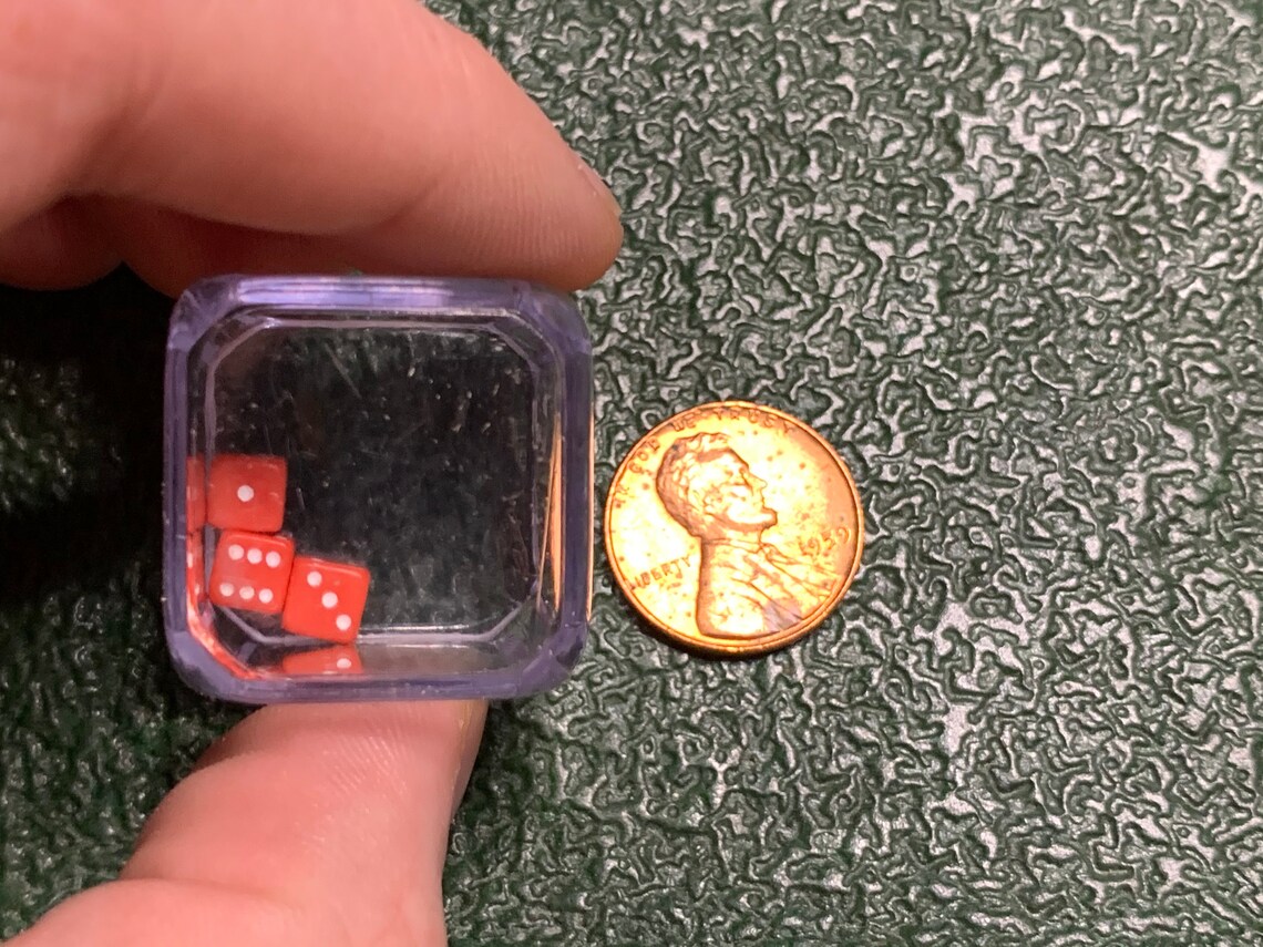 Triple D6 Three Small D6 in Large Clear D6 Gaming Dice | Etsy