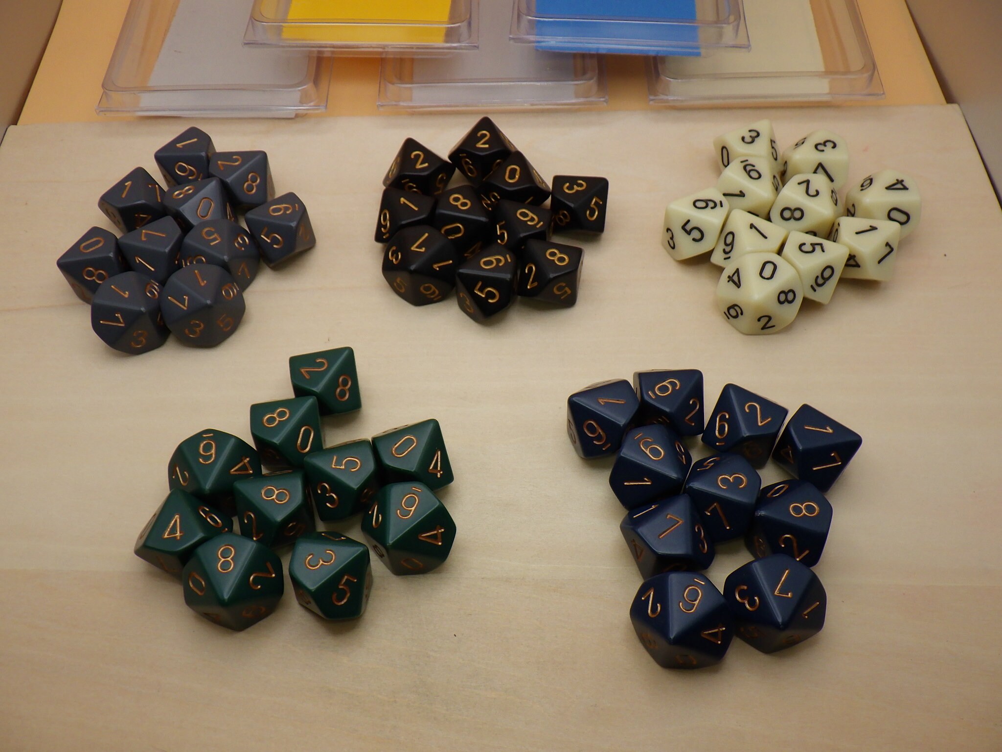 10d10 Dice Set / 16mm Opaque Ten-sided Tabletop RPG Counters / D&D ...