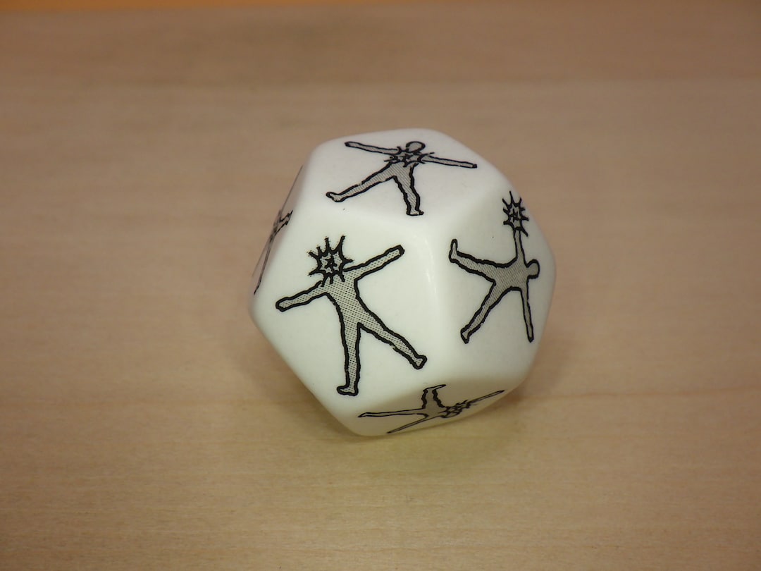 D12 Hit Location Dice Body Parts 28-30mm - Tabletop Craft Supply ...