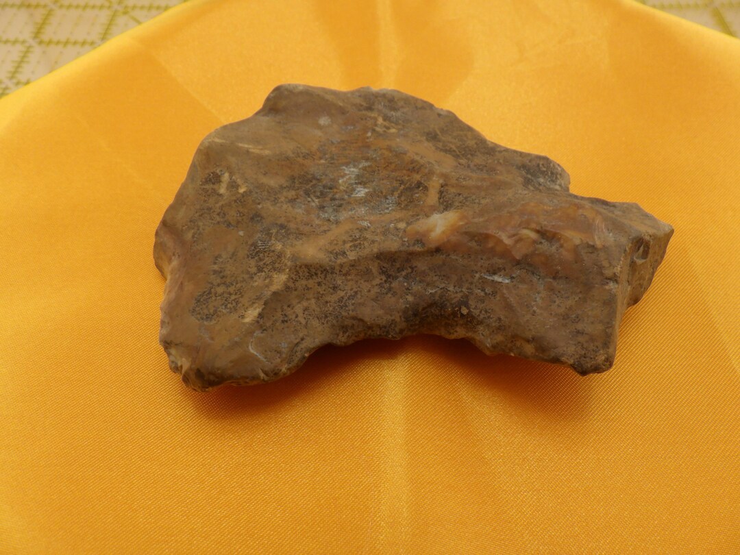 Stone Tool Artifact Hoe Scraper Axe Chopper 3.5x3.25x.5 Inches Worked ...