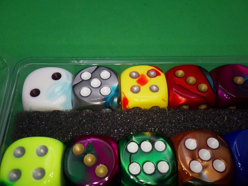 D6 Dice Sampler Pack Packet Catalog Gemini 2019 Jewelry - Etsy