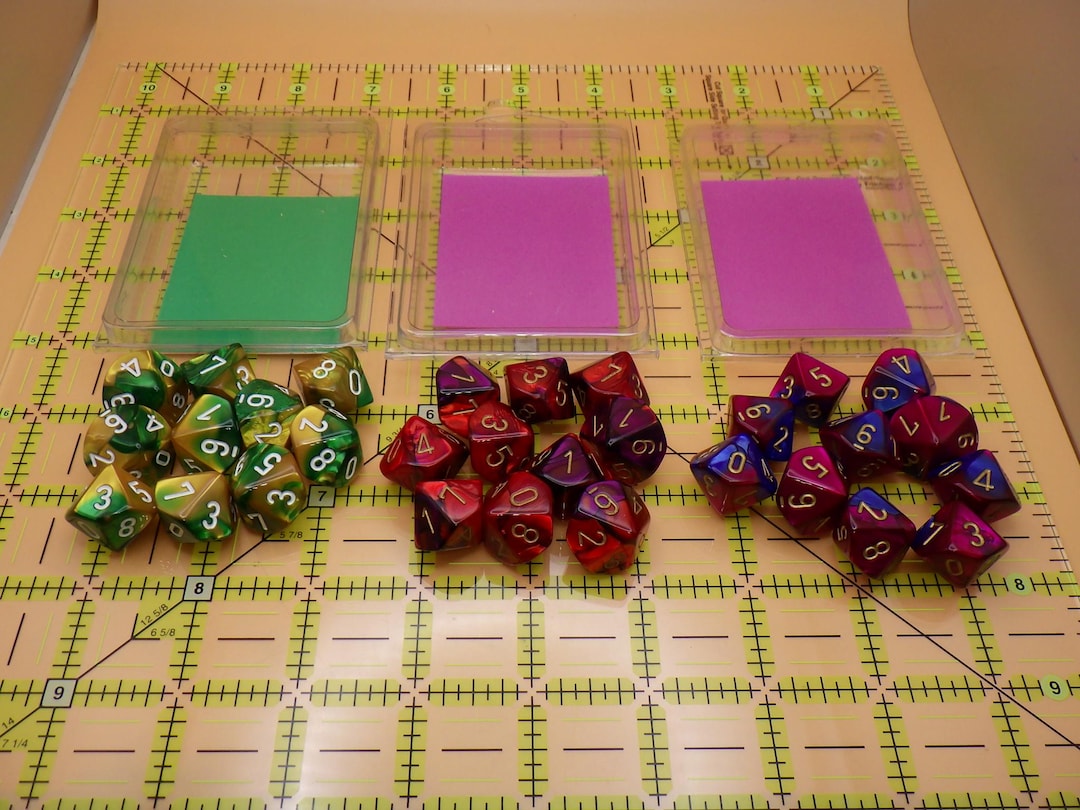 Choice of Gemini 10D10 16mm Ten D10 Dice Set Style & Color - RPG Tool ...