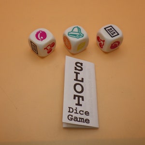 Slot Dice Game 3d6 Die Gaming Cherry Lemon Orange Bar Orange Bell Plum ...
