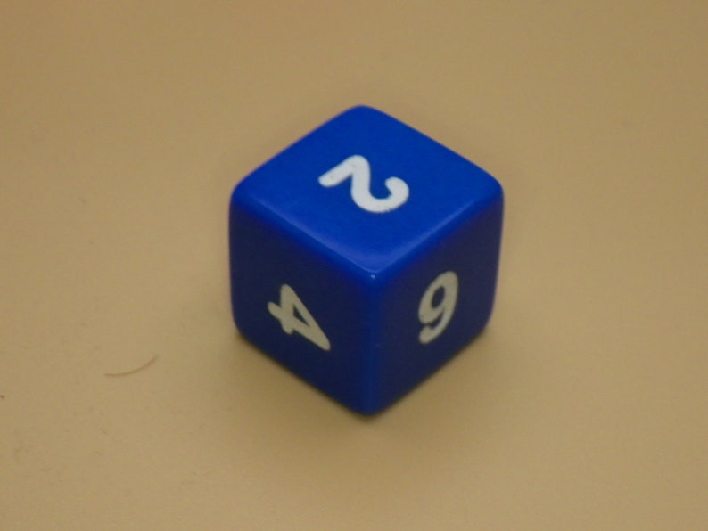 Shark Fin Custom D6 Die 16mm Six Sided RPG Tool Tabletop - Etsy