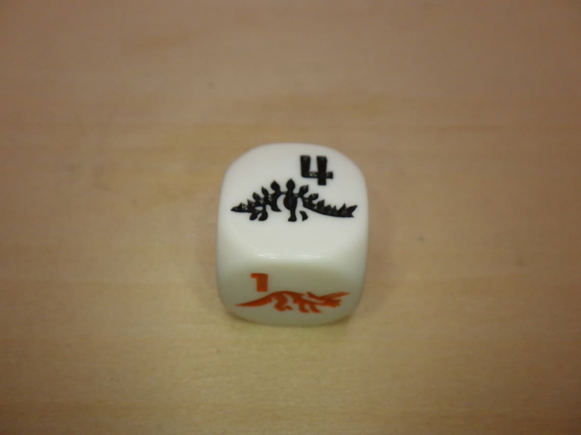 1D6 Dinosaur 16mm Six Sided Die RPG Tool Tabletop Roleplay - Etsy