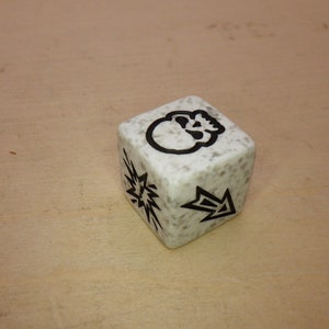 Custom Engraved 16mm Block Dice - D6 RPG Tabletop Gaming Die & Token - Etsy