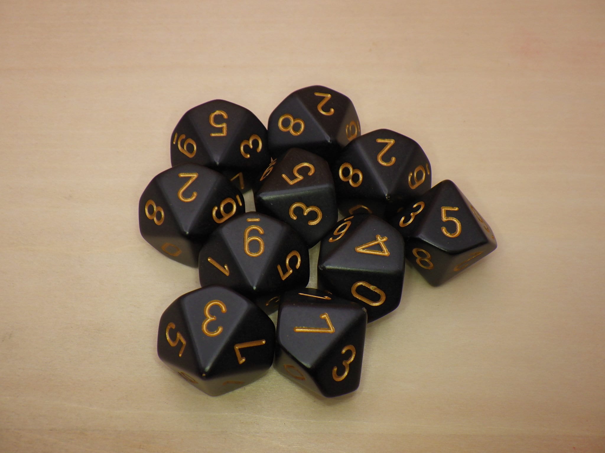 10d10 Dice Set / 16mm Opaque Ten-sided Tabletop RPG Counters / D&D ...