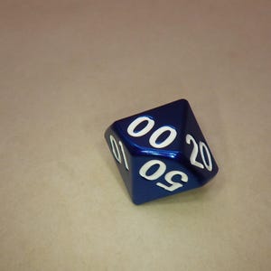 Metal Blue 16mm 7 Die Polyhedral Dice Set (or Individually) - RPG Tool ...