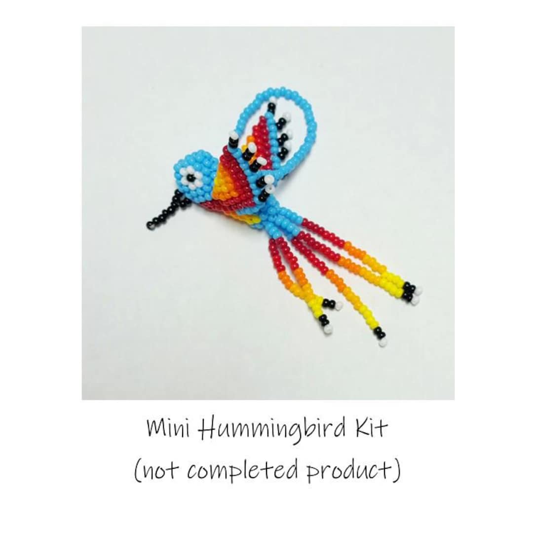 Kit With Pattern and Supplies for Fire and Ice Mini Hummingbird ...