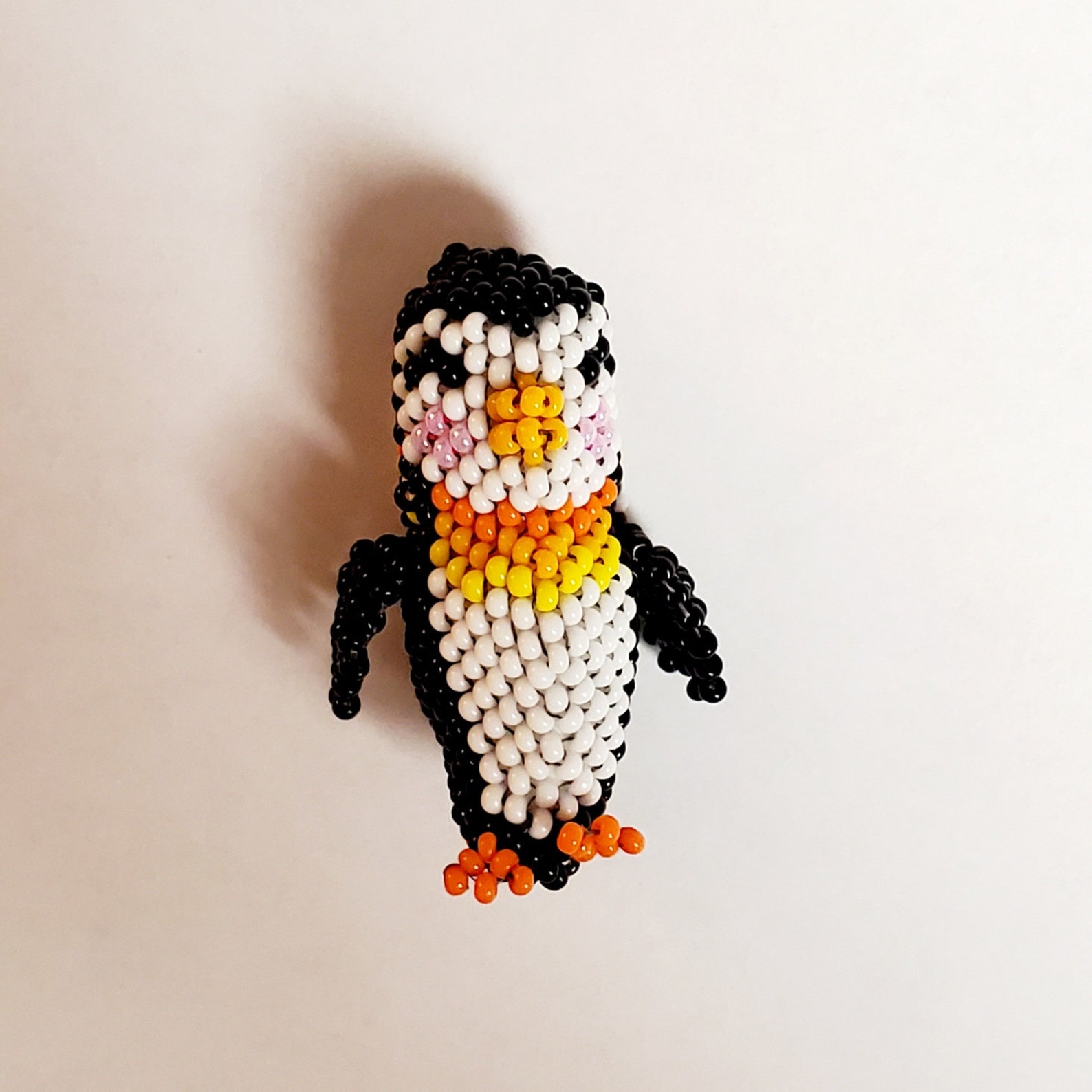 Beaded Hummingbird Beaded Penguin and Beaded Scarlet Macaw - Etsy