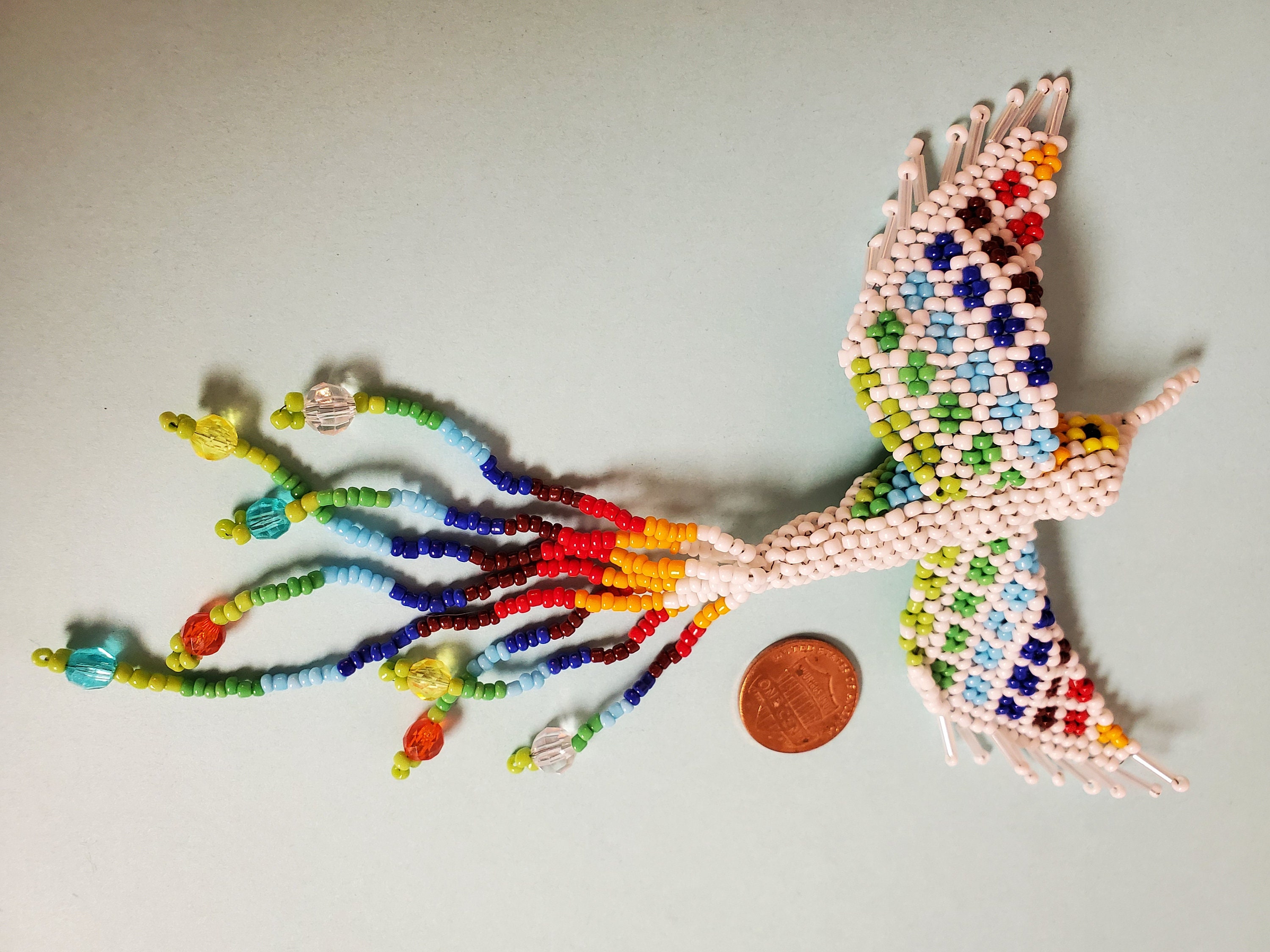 Beaded Hummingbird Pattern tutorial Only - Etsy