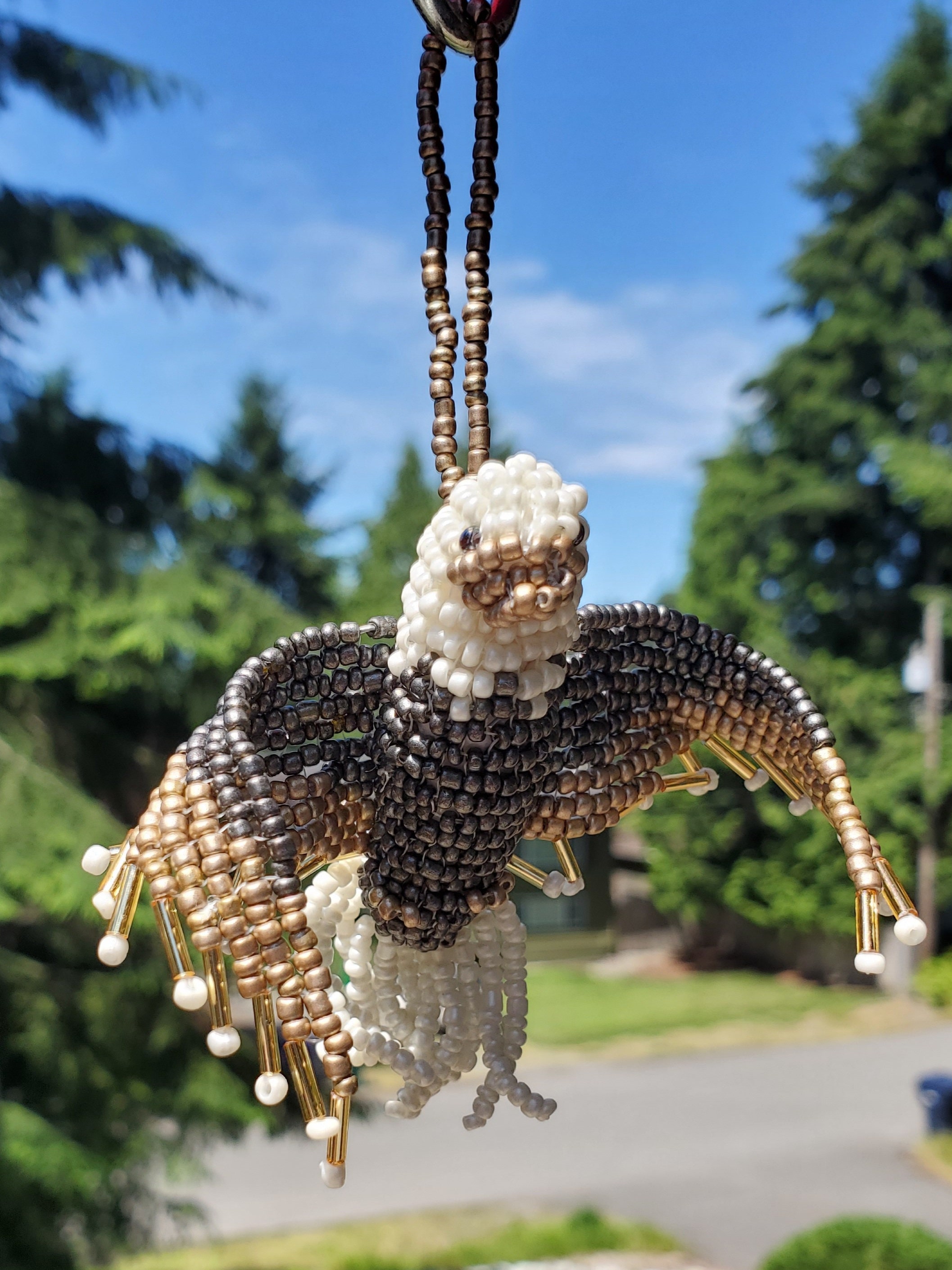 Beaded Scarlet Macaw and Beaded Eagle Patterns tutorials Only - Etsy